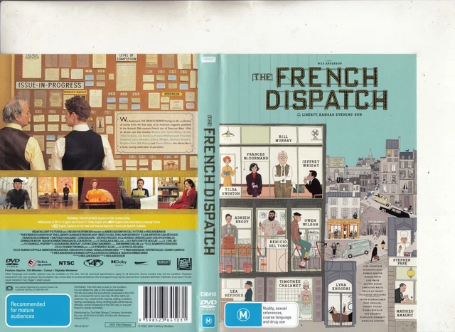 THE FRENCH DISPATCH-2021-[BENICIO Del Toro]-Searchlight Pictures-Movie ...