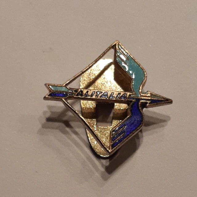 BADGE BOUTONNIÈRE BROCHE PIN Wings Crew Air France Alitalia 1946 1969 ...