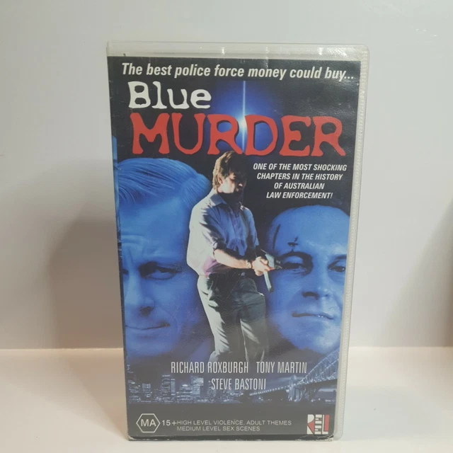BLUE MURDER VHS TV Miniseries Richard Roxburgh Tony Martin Video Tape ...