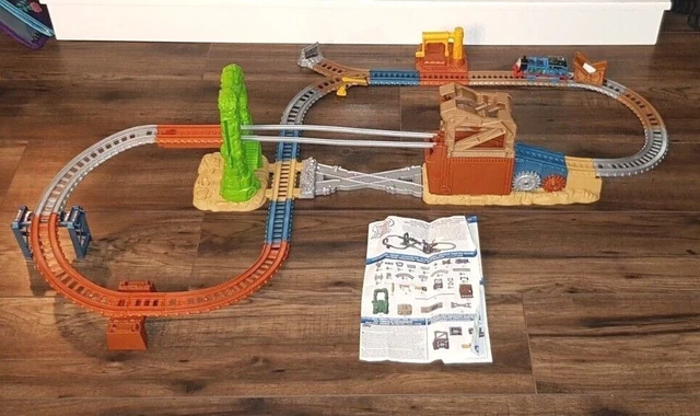 THOMAS & FRIENDS Trackmaster Scrapyard Escape Train Track Set EUR 34,13 ...