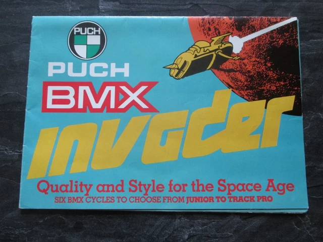 PUCH BMX BROCHURE 1984 Old School Bmx Original Bmx Catalog Poster ...