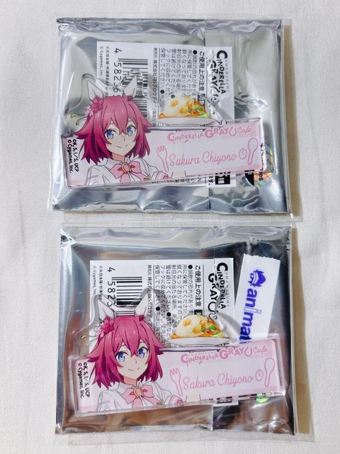 UMA MUSUME CINDERELLA Gray Branch Park Sakura Chiyo Acrylic Badge Set of 2 £28.32 - PicClick UK