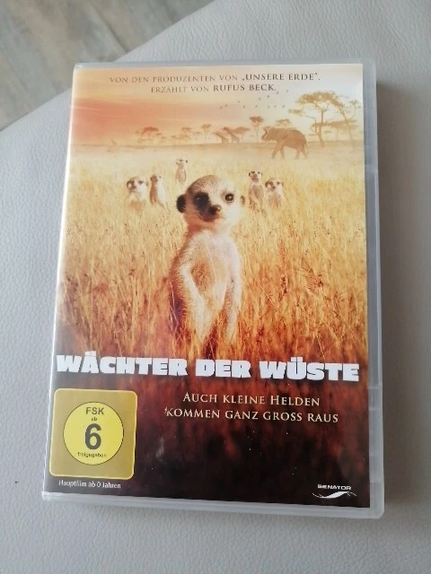 WÄCHTER DER WÜSTE - DVD über Erdmännchen von James Honeyborne EUR 2,50 - PicClick DE