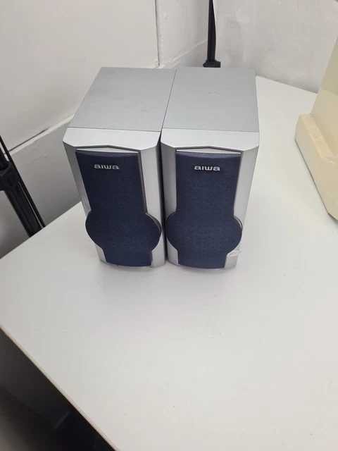 AIWA SX-MS7 PAIR of Speakers 6 Ohms - excl £15.80 - PicClick UK