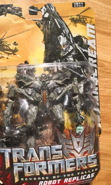 TRANSFORMERS ROTF ROBOT Replicas Decepticon Starscream action figure ...