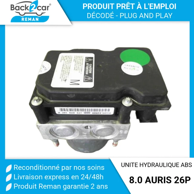 🚗UNITE HYDRAULIQUE ABS Plug & Play : 8.0 Auris 26P ⚙️ EUR 262,00 ...