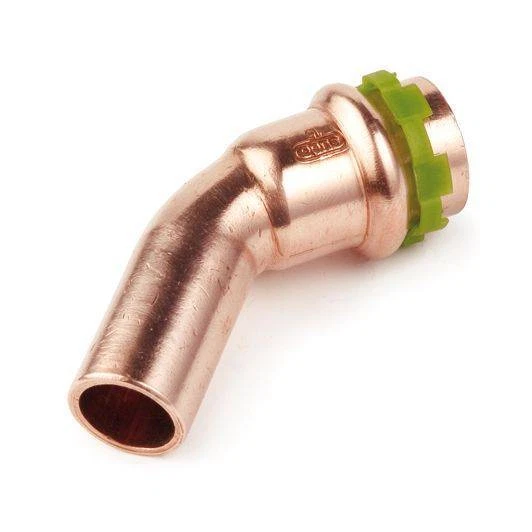 CUIVRE EMMANCHEMENT SUDO-PRESS Angle 45° 28 MM Intérieur / Extérieur ...