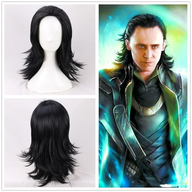 AVENGERS ENDGAME LOKI Hair Synthetic Cosplay Party Wig Wigs EUR 22,49 ...