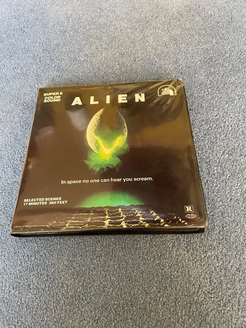ALIEN SUPER 8 Colour Sound 360Ft 8Mm Cine Film Selected Scenes !!! EUR ...