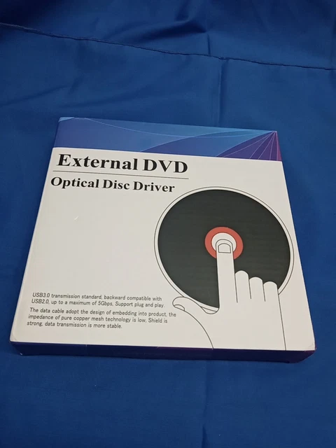 EXTERNAL DVD OPTICAL Disc Driver | CD+DVD Read and Burn | DVD ...
