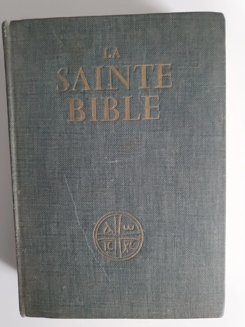 LA SAINTE BIBLE. Traduite en français sous la direction de l'école ... LA SAINTE BIBLE. Traduite en français sous la direction de l'école ...