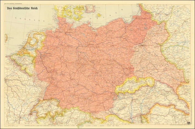 Ww2 Nazi Germany Map FOR SALE! - PicClick