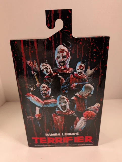 TERRIFIER ULTIMATE ART the Clown Blood Soaked Exclusive Walmart NECA ...