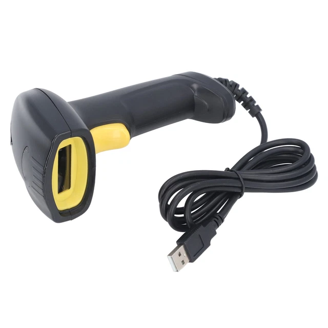 BARCODE SCANNER 1D 2D USB Wired Handheld Bar Code Scanner Reader For ...
