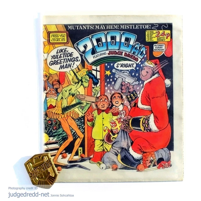 2000AD PROG 448-453 All 6 Judge Dredd Comic Book Issues 14 12 85 ...