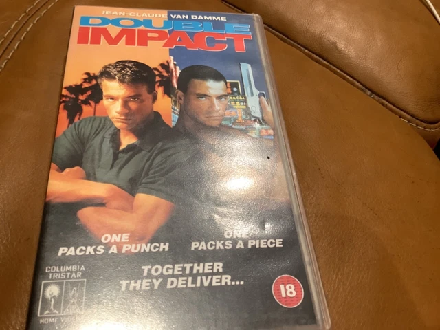 DOUBLE IMPACT (VHS/SUR, 2002) - Jean-Claude Van Damme £1.50 - PicClick UK