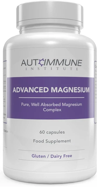 ADVANCED MAGNESIUM COMPLEX Capsules. Pure Blend of Magnesium Malate ...