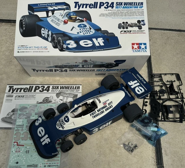 TAMIYA TYRELL P34 Tyrrell F103 RC Radio Control Set £197.22 - PicClick UK