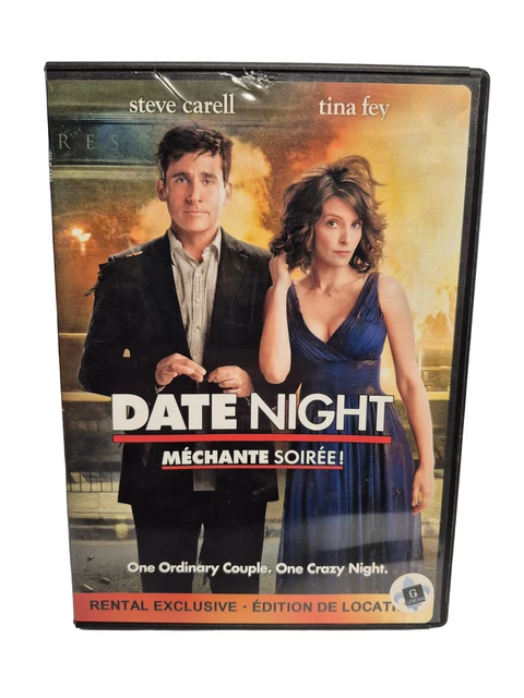 DATE NIGHT (DVD, 2010, Widescreen) Canadian Cover Rental Exclusive £7. ...