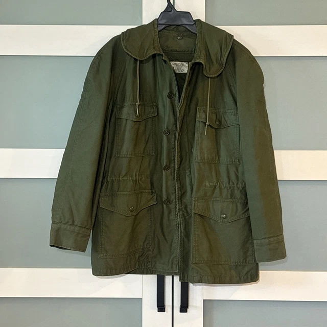 VINTAGE MILITARY FIELD Jacket M-1951 Regular Medium OG-107 Green June ...