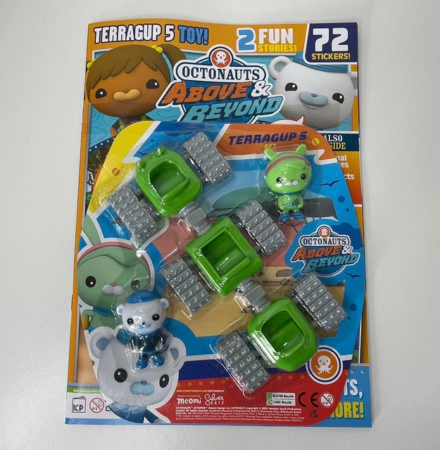 OCTONAUTS MAGAZINE #154 2025 Stickers activites facts + Terra Gup 5 ...