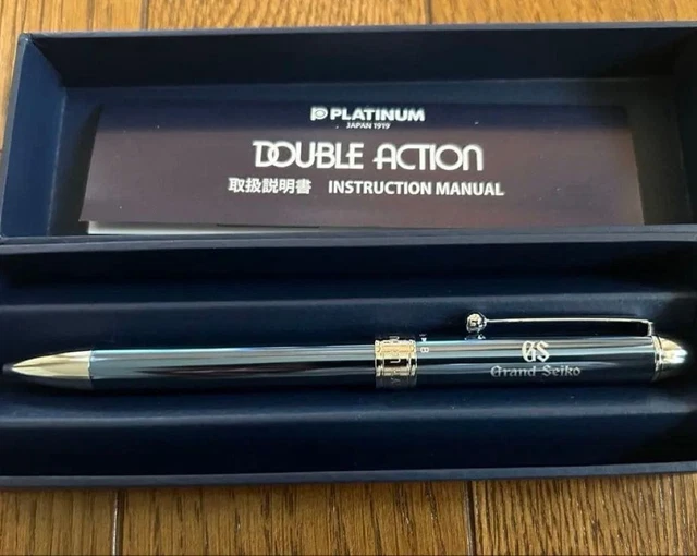 GRAND SEIKO DOUBLE action ballpoint pen by Platinam #b1e5ac £160.01 ...