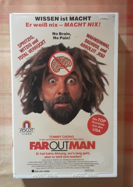 FAR OUT MAN / VHS / Groß-Hartbox / Tommy Chong / Rarität £9.19 ...