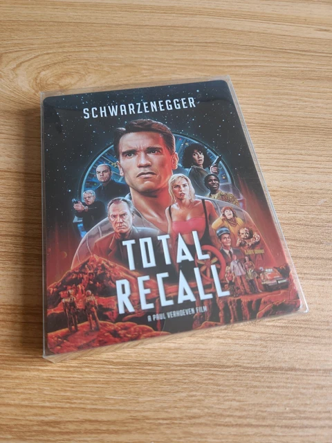 TOTAL RECALL (1990) 4K Blu-ray 3 Disc Steelbook w/ Protector J-card ...