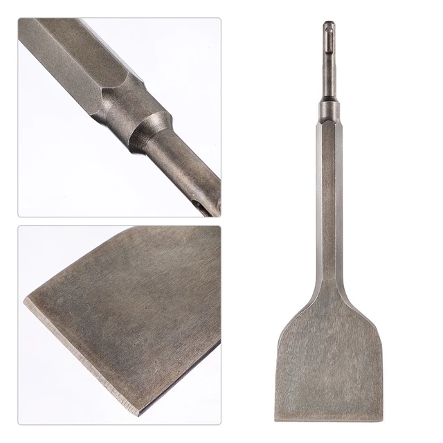 CHISEL BITS TILE Grooving Scraping Scaling Chisels (Silver) £18.95 - PicClick UK