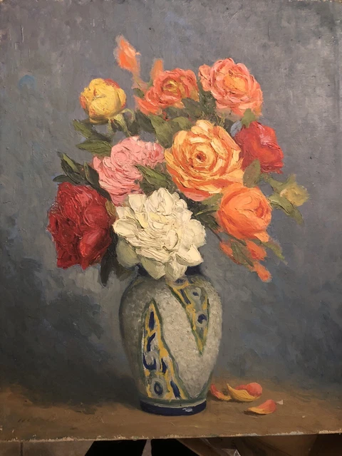 BELLE PEINTURE À l’huile de Maurice La Bany EUR 50,00 - PicClick FR