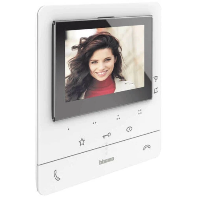 BTICINO 344682 MONITOR videocitofono wifi 2 Fils Kit Mains Libres ...