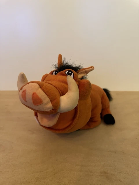 DISNEY THE LION King Tootin' Pumba Pumbaa Hog Plush Stuffed Soft Toy ...