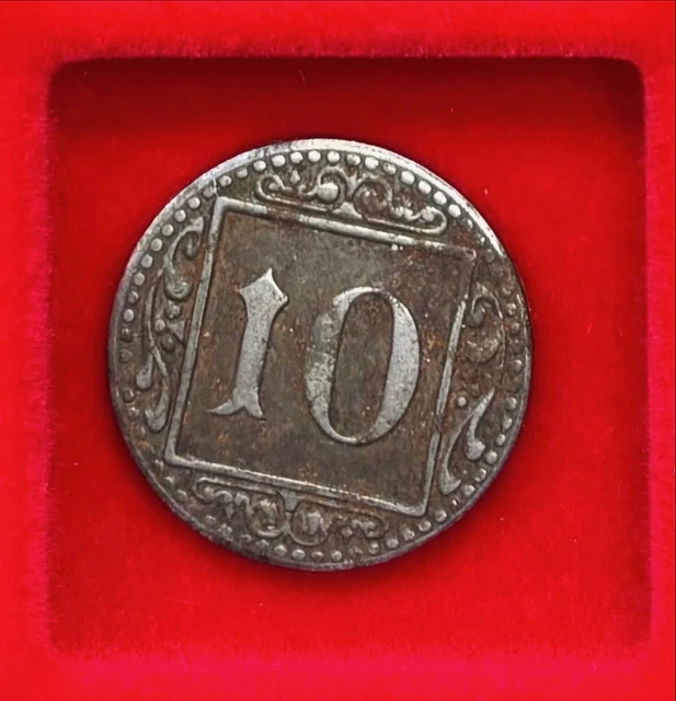 NOTGELD! 10 PFENNIG Münster i/W. 1918; Funck 350.3 A EUR 1,00 - PicClick DE