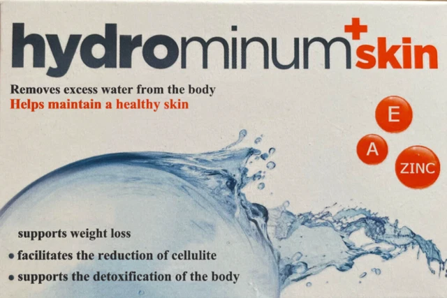 HYDROMINUM SKIN REMOVES Excess Water from Body 30 tablets £12.99 ...