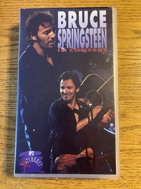 BRUCE SPRINGSTEEN IN Concert (MTV Unplugged) VHS Video Tape 1992 £7.04 ...