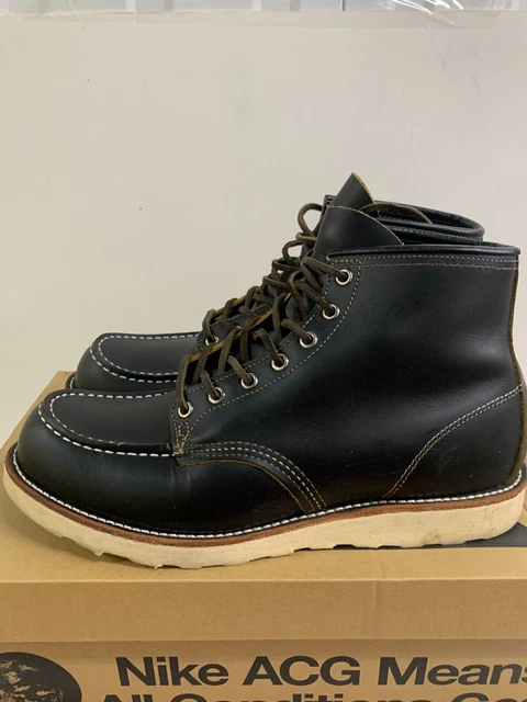 RED WING 9874 Irish Setter Moc Toe Boot Black - UK12 US 13 £363.68 ...