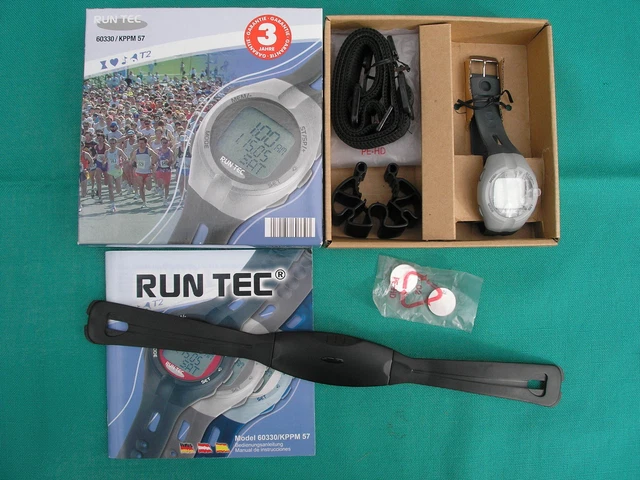 PULSMESSUHR PULSUHR RUN TEC Lidl Mod. 60330/KPPM 57 + Brustgurt ...