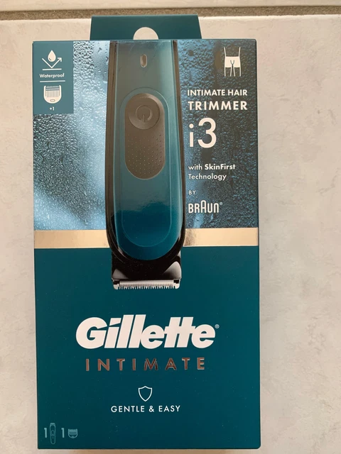 TONDEUSE GILLETTE INTIMATE I3 NEUVE Rasage Zones Intimes pour Homme ...