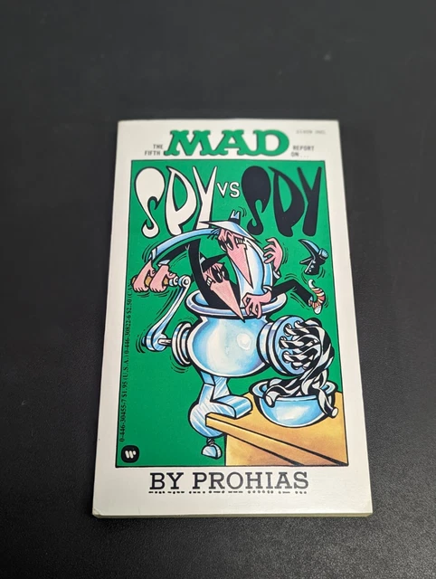 LIVRE DE POCHE The Fifth MAD Report on Spy Vs Spy Prohias PB 1983 EUR ...