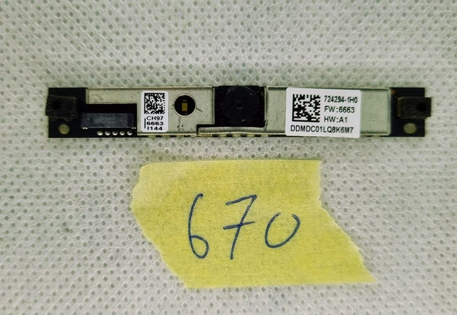 HP PROBOOK 640 G1 Webcam Camera CAM Board 724294-1H0 £8.32 - PicClick UK