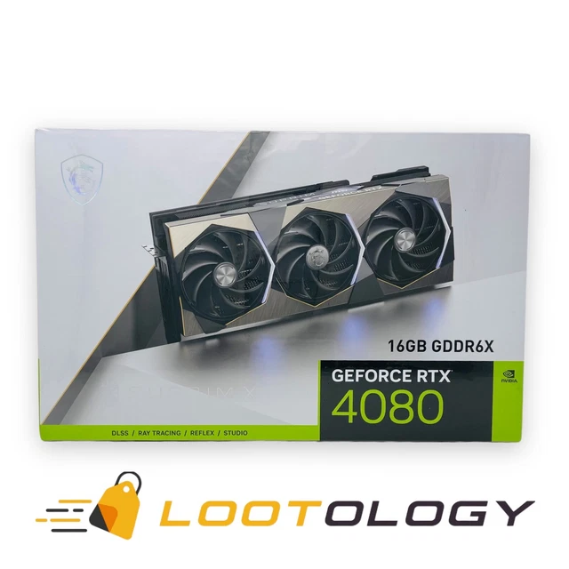 MSI GEFORCE RTX 4080 SUPRIM X 6GB GDDR6X Brand New and Sealed EUR 1.922 ...