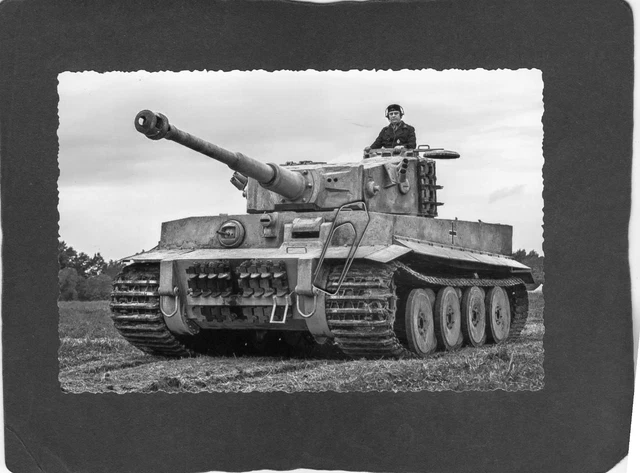 ED13) FOTO WEHRMACHT Panzer Tank Tiger Kampfpanzer LKW . EUR 5,00 ...
