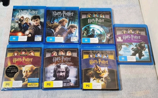 HARRY POTTER 1 2 3 4 5 6 7 Movies Complete Collection New Free Shippimg ...