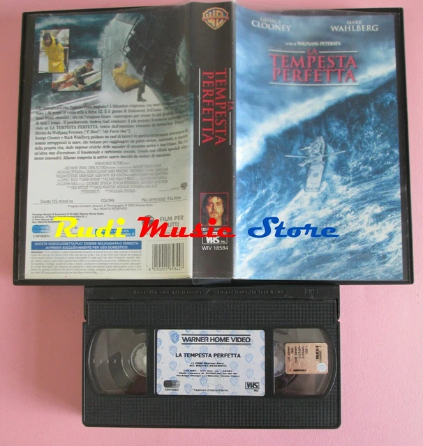FILM VHS LA TEMPESTA PERFETTA G. Clooney M. Wahlberg 2000 Warner (F13 ...