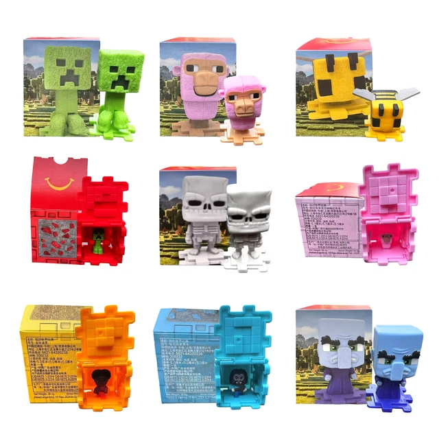 2025 MC DONALD'S A Minecraft Movie Kids HAPPY MEAL BEE TOYS Or Set $16. ...