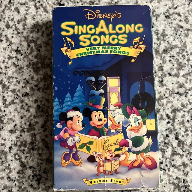 DISNEY’S SING ALONG Songs VHS Very Merry Christmas Songs Vol. 8 £2.71 ...