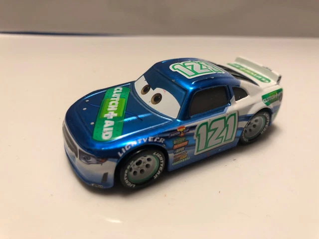 DISNEY PIXAR CARS DINO DRAFTSKY 121 CLUTCH AID METALLIC 1;55 DIECAST ...
