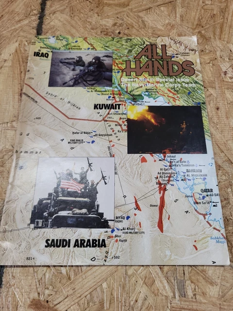 ALL HANDS MAGAZINE: Desert Storm Special Issue - Softcover £7.45 ...