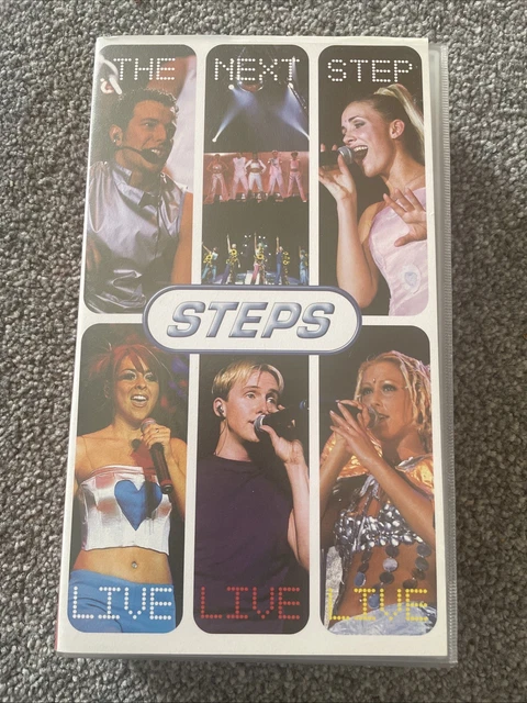 STEPS THE NEXT Step Live VHS Video Tape £5.92 - PicClick UK