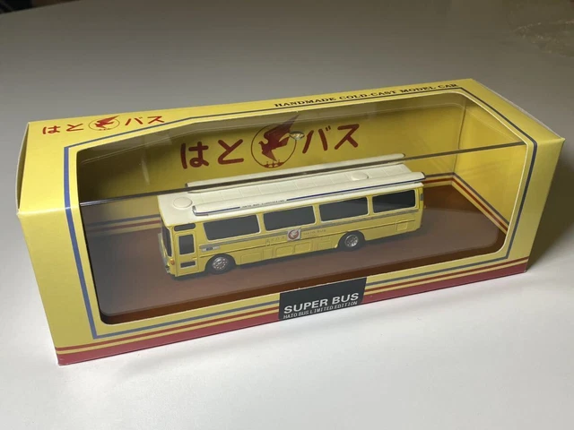 HATO BUS OFFICIEL Kyosho Mitsubishi Fuso Super Polystone Mini Voiture ...